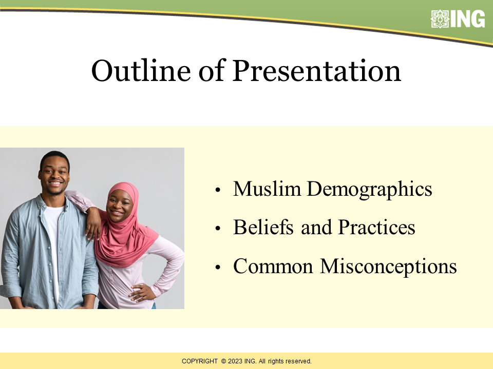 Getting to Know Muslim Americans and Their Faith Presentation - Islamic ...