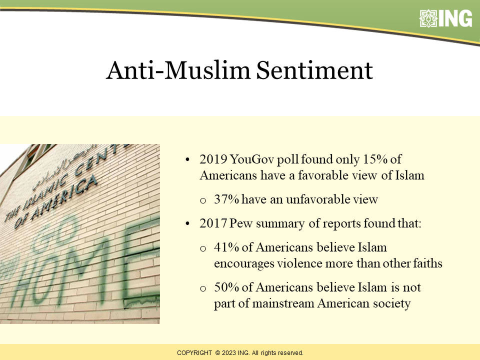 Getting to Know Muslim Americans and Their Faith Presentation - Islamic ...